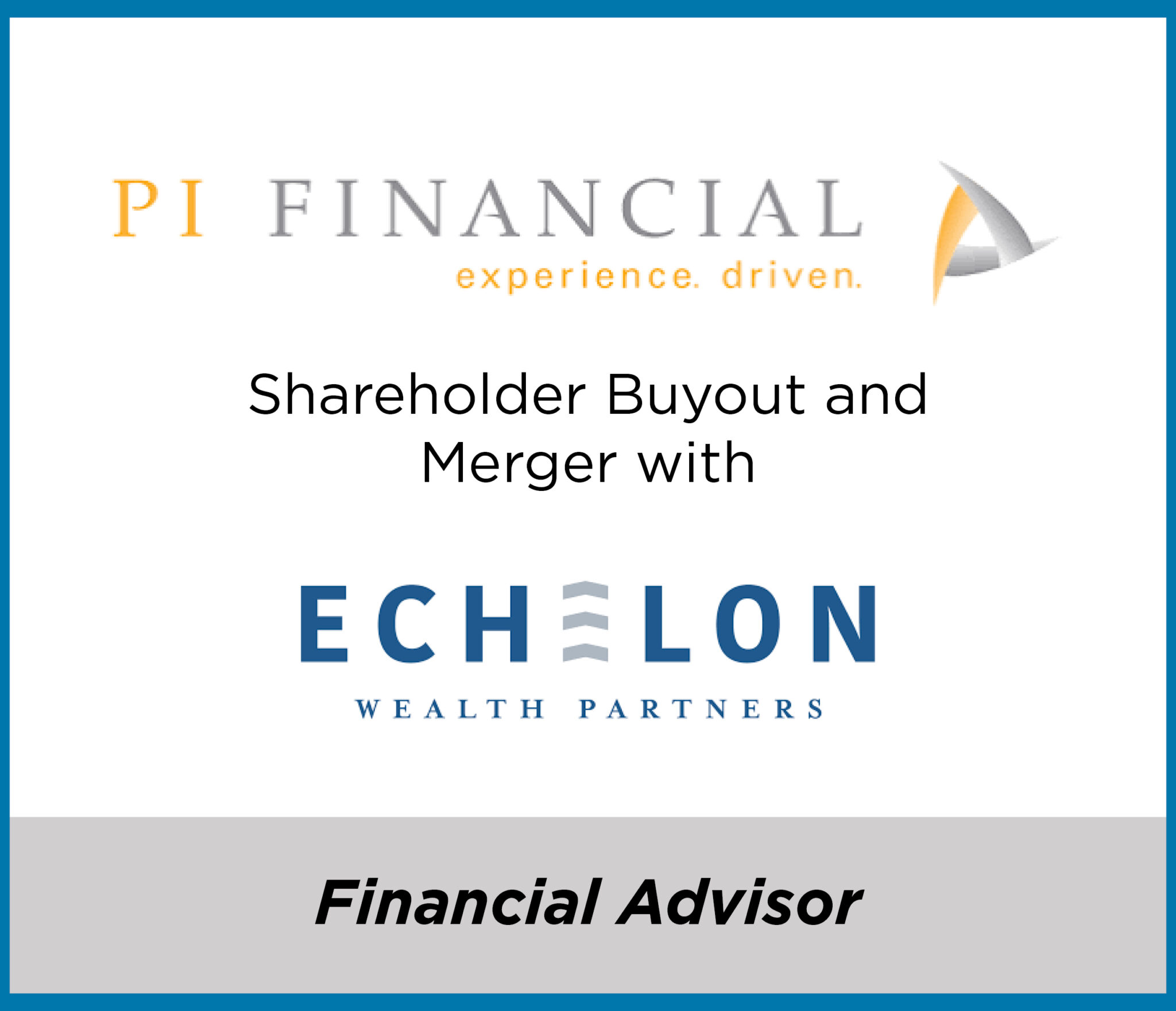 Capital West Advises PI Financial on Shareholder Buyout and Merger with ...